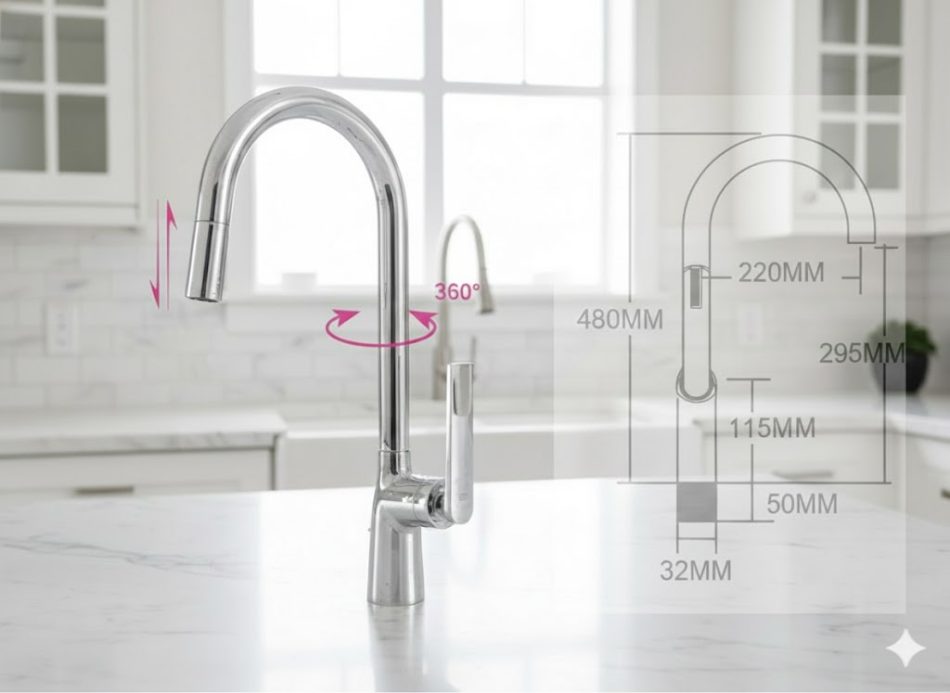 Kitchen Mixer - Astro Tile Pty Ltd